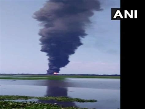 Massive Fire At Baghjan Oil Well In Assam Sarbananda Sonowal Asks