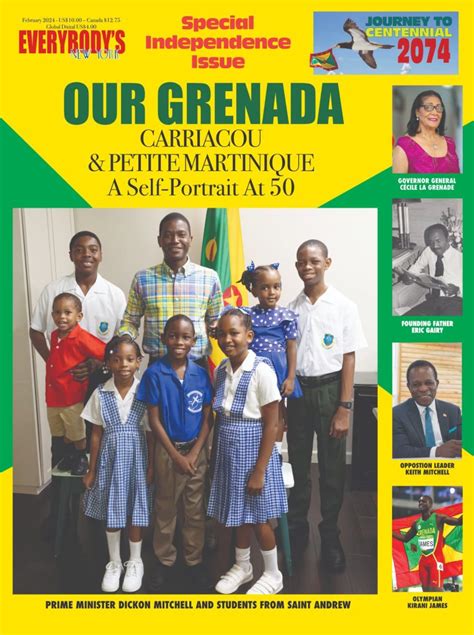 Grenada 50th Anniversary Of Independence Everybodys Mag
