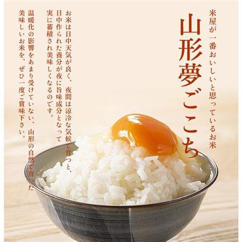 【新米】【送料無料】令和6年産 山形県産 夢ごこち 玄米30kg【沖縄・離島別途2000円加算】 Yumegokochi30 山形の