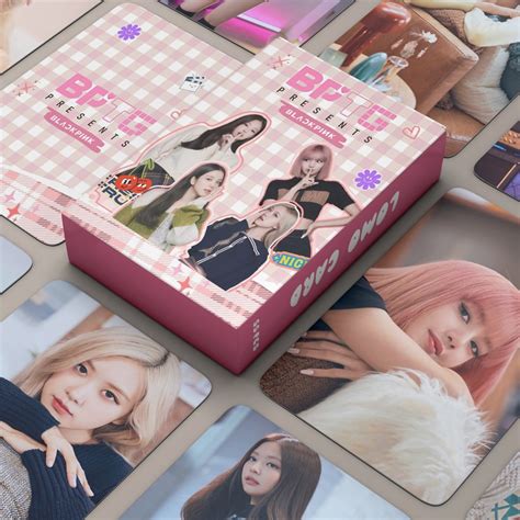 Pcs Set BLACK PINK Lomo Cards BLACK PINK Photocards Lisa Jisoo Rose Jennie Born Pink Lomo