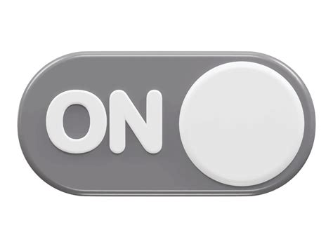 3d Rendering Switch Icon Vector Illustration 19984323 Vector Art At Vecteezy