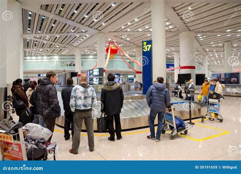 Airport Luggage Claim Area Editorial Stock Image Image Of Airport
