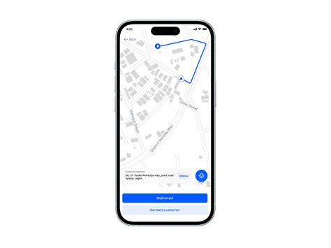 Partial Map Ui For Delivery Driver By Koom Solomon On Dribbble
