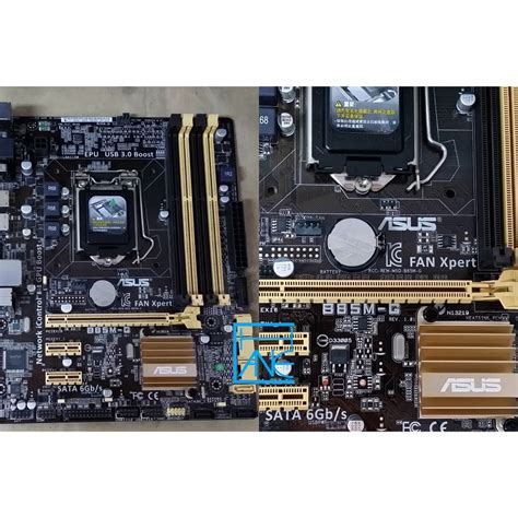 大胖電腦 】asus 華碩 B85m G主機板附擋板b851150usb3保固30天 蝦皮購物