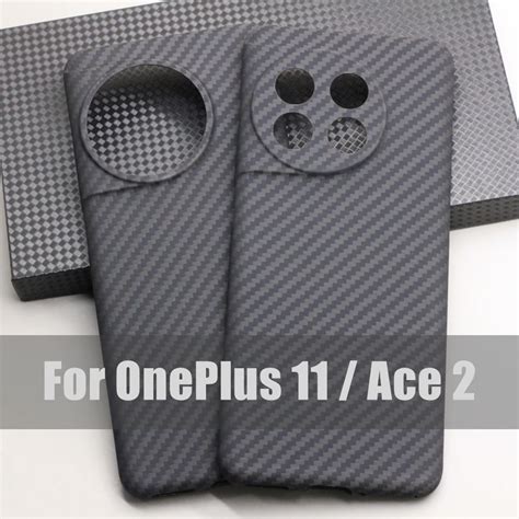 Oneplus R Ace Carbon Fiber Bumper Ultra Thin Shockproof Case