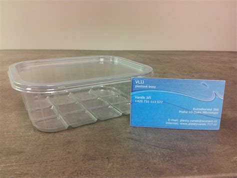 Vanička transparentní 500ml | Plasty Vaněk