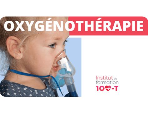 Oxygénothérapie Institut 100 T Formations Continues Accréditées