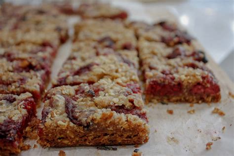 Raspberry Oat Bites • Hangry Miss Raspberry Oat Bites • Hangry Miss