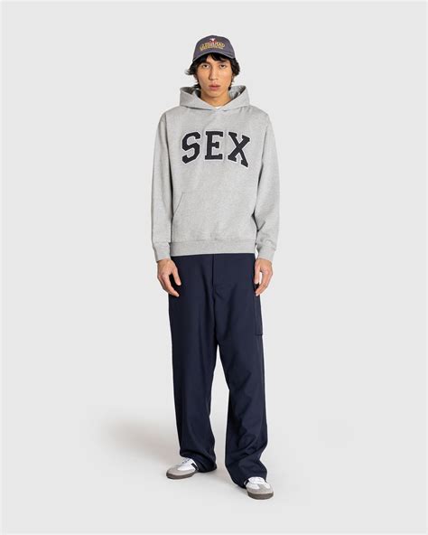 Carne Bollente Sex Hoodie Melange Gray