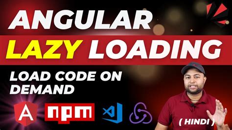 🔥load Angular Code On Demand Lazy Module Loading Angular In Hindi