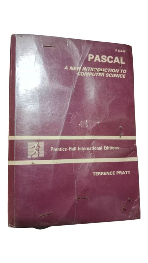 PASCAL A NEW INTRODUCTION TO COMPUTER SCIENCE BOOK Hobbies Toys Books Magazines