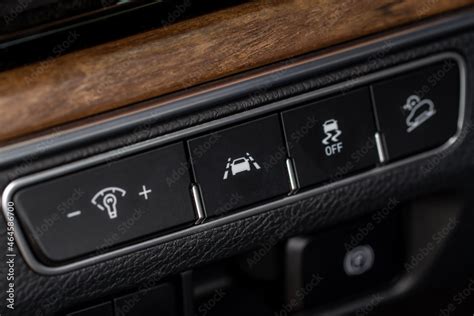 Track Assistant In A Modern Car Ldws Switch Button Lane Departure