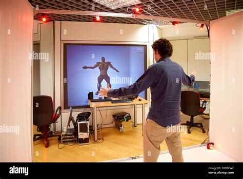 Markerless Motion Capture System 3d Animation And Interactive Virtual