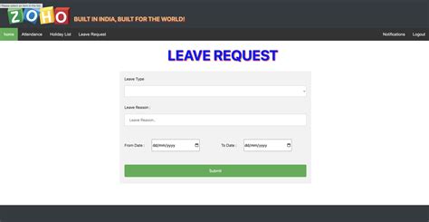 Github Visnunathan8attendance Management System Using Spring Boot