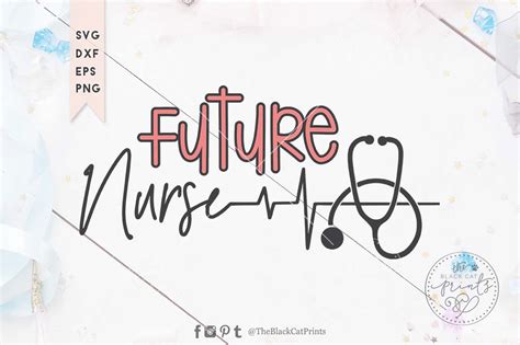 Future Nurse Svg Dxf Png Eps On Behance