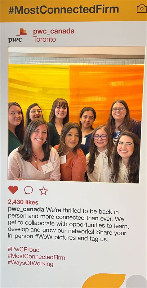 Cassandria T On Linkedin Pwcproud Mostconnectedfirm