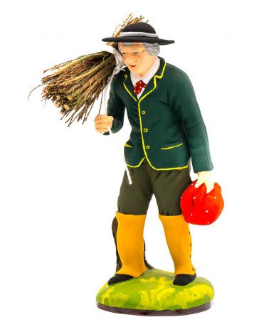 Santon De Provence Homme Au Fagot N 5 Ateliers Marcel Carbonel