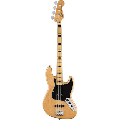 Squier Classic Vibe 70s Jazz Bass Maple Fingerboard Natural Guitar