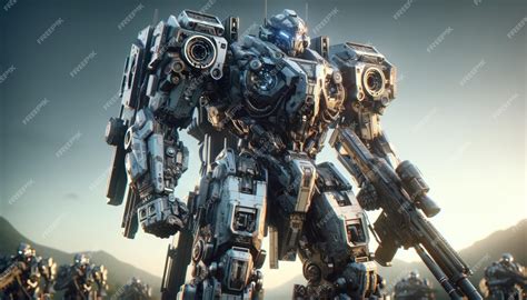 Premium Photo Robot Mesh