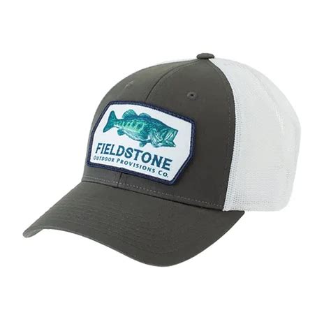 Fieldstone Largemouth Bass Patch Hat 196 Safford Trading Company