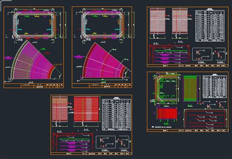 4 8米宽箱涵结构配筋图CAD AutoCAD 2007 模型图纸下载 懒石网