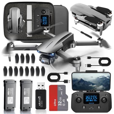 N100 Drone Avec Caméra 4k GPS 5G WiFi FPV 40 Minutes De Vol Avec 2