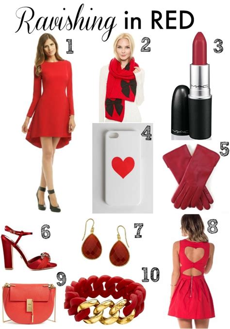 Ravishing In Red Stylish Looks For Valentines Day Lady And The Blog