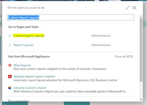 How To Design Custom Reports Layout In Business Central