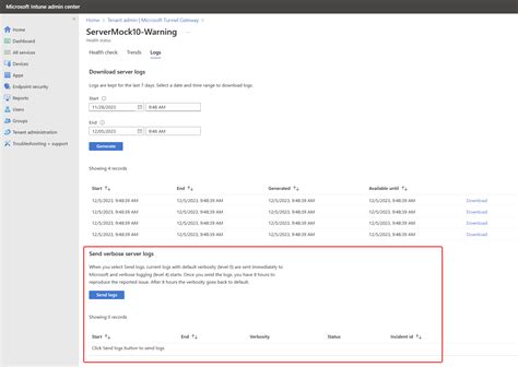 监视 Microsoft Intune 的 Microsoft Tunnel Vpn 解决方案的状态 Microsoft Learn