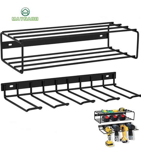 Power Tool Storage Rack Wall Mounted Storage Rack Garage Tool Storage