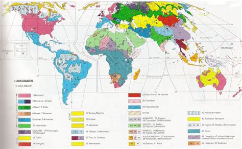 World Language Map World Map With Spoken Languages Vrogue Co