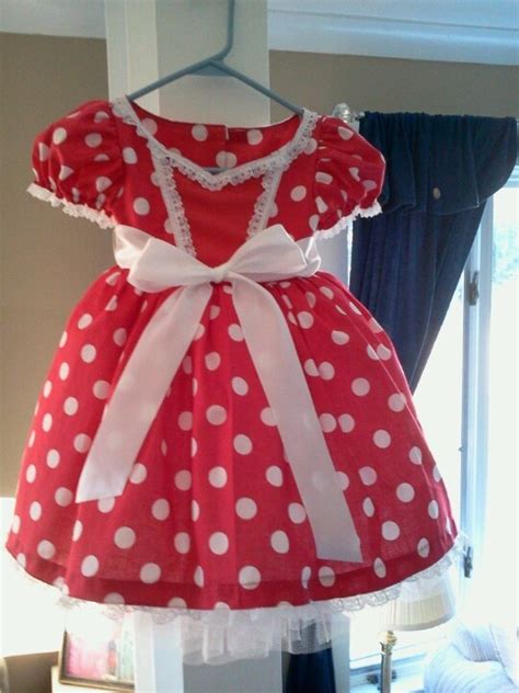Minnie Mouse Halloween Costume That I Made For My Granddaughter I Used Simplicity Pattern 1792