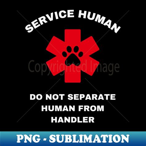 Service Human EMS Paw Print Do Not Separate High Qualit Inspire Uplift