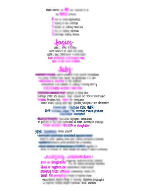 Mastering Renal Health Ckd And Aki Nursing Notes For Rns And Rns To Be