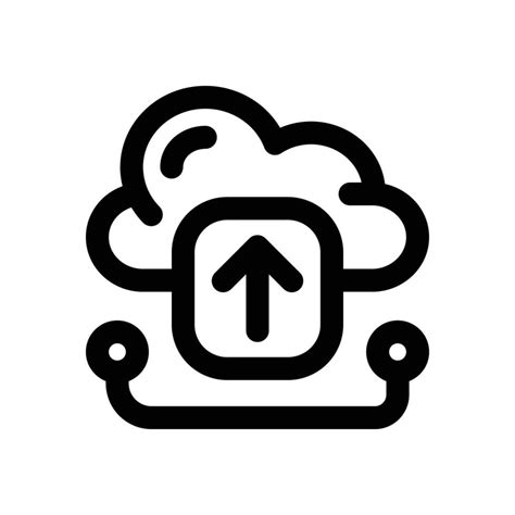 Cloud Download Line Icon Clean And Minimalist Icon For Websites Mobile Apps Presentations