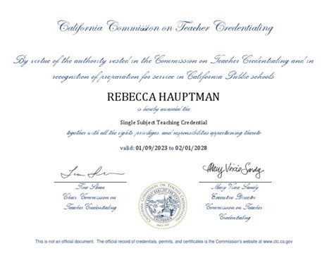Single Subject Teaching Credential Pdf