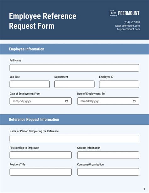 Job Reference Form Template A Managers Guide To Using A Reference