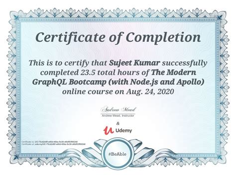 Sujeet Kumar On Linkedin Got Certification On Udemy On The Modern