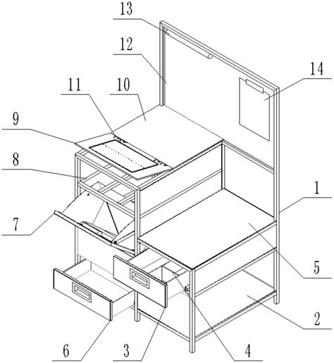 工具存放架的制作方法