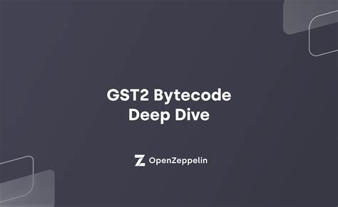 ⛽ Deep Dive Into Gst2 Gas Token 2 Bytecode Security Researcher At Openzeppelin ⚠️ There Are