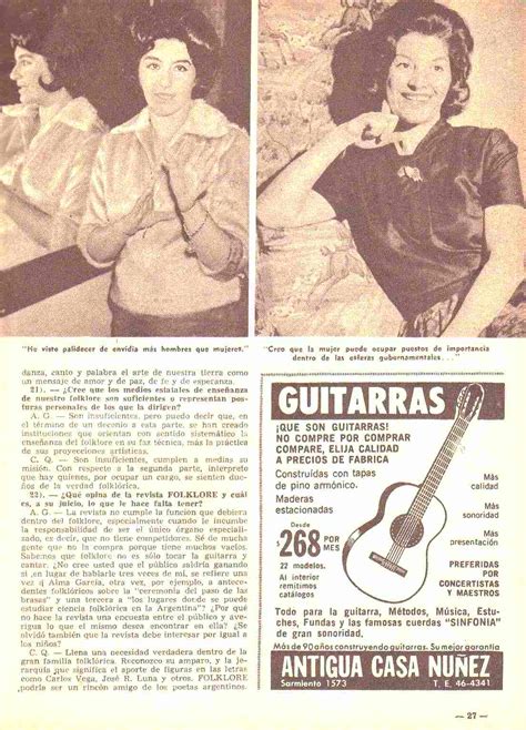 Alma García Revista Folklore