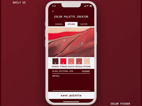 Daily Ui 060 Color Picker By Toni B On Dribbble