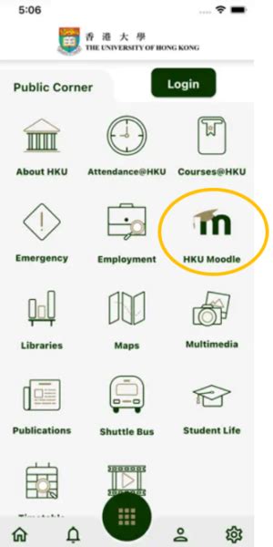 Access Moodle On Hku App Information Technology Services
