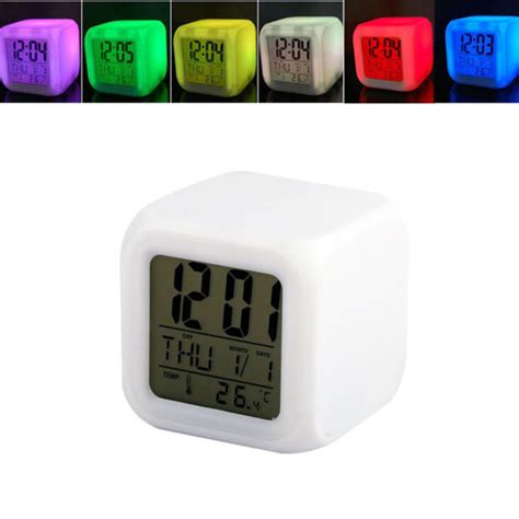 Led Cube Alarm Clock Amaze Gadget