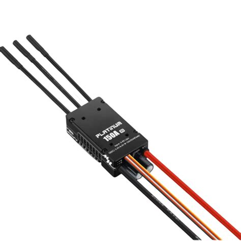 Hobbywing Platinum Hv 150a V5 Esc W Vbar Telemetry High Power Bec Esc