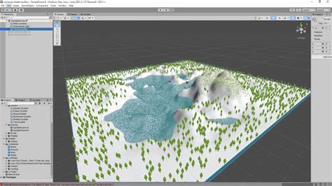 日誌根據地形生成場景植被 AngusChan s Devlog
