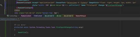 FileInput Change Event Code Behing Generation Not Working Properly Radzen Blazor Components