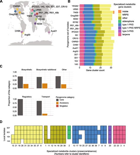 Genetic Diversity Of Specialized Metabolite Gene Clusters In