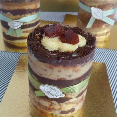 Tiramisu Bolos Naked Cake Nutella Mini Cakes Mini Cheesecake