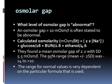 Osmolar Gap Significance At Samantha Tennant Blog